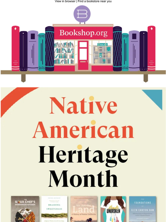Bookshop: Native American Heritage Month: Celebrate with These Select ...