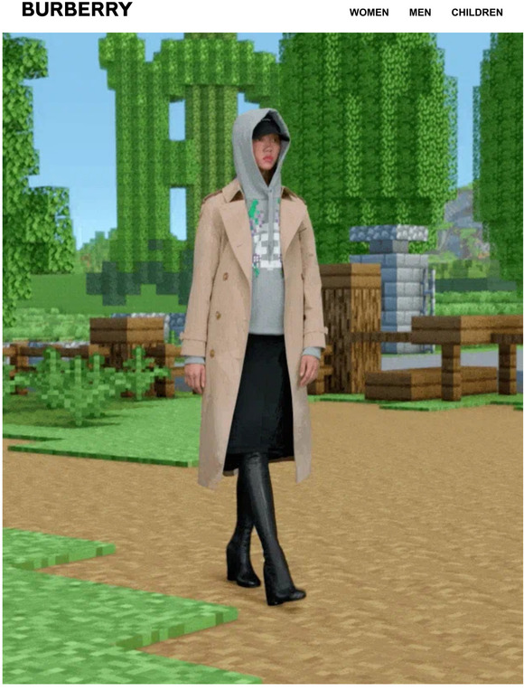 Burberry: Burberry x Minecraft is here | Milled
