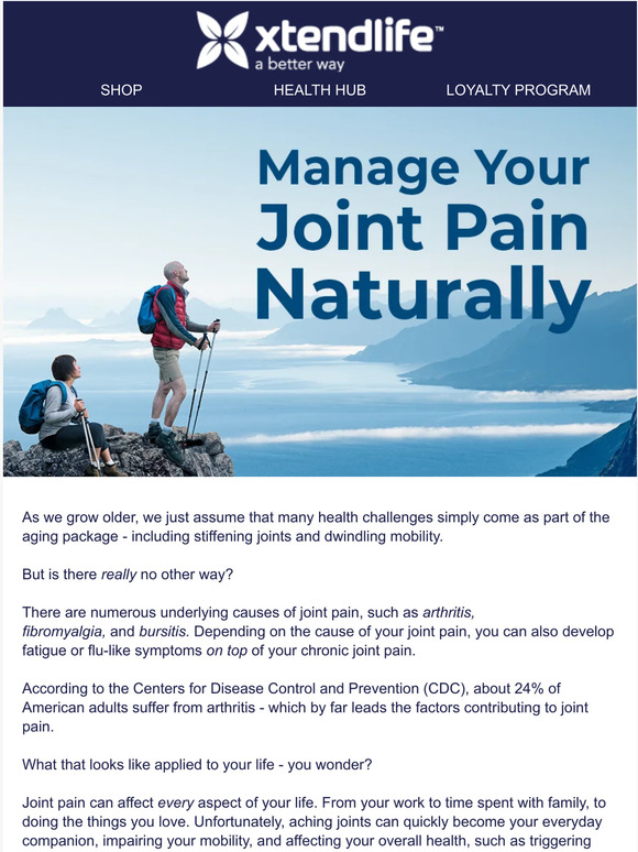 Xtend-Life: What to do about joint pain? | Milled