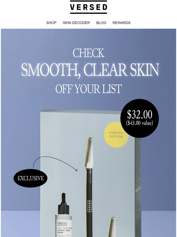 Versed: NEW color alert | Milled