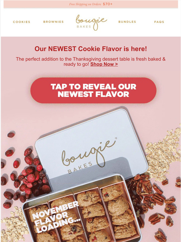 Bougie Bakes: Our November Cookie of the Month is HERE | Milled