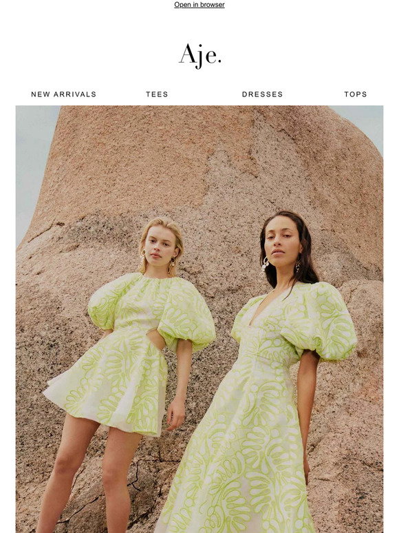 Aje: New Arrivals | A Spectrum Of Vivid Colour And Exaggerated Shapes ...