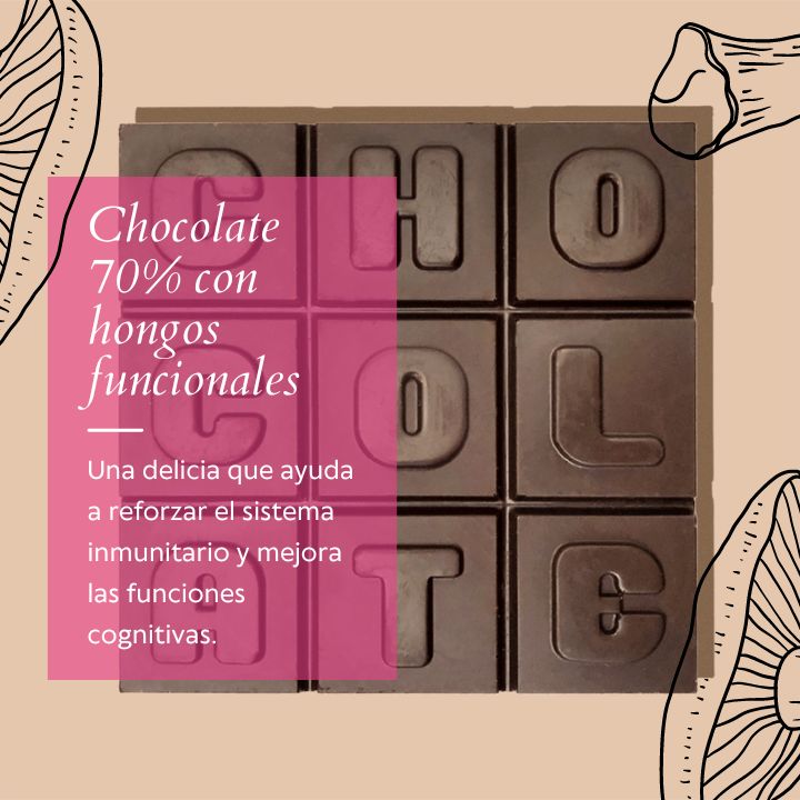 Unelefante: 🍫 Hongolate 🍄 Chocolate + hongos funcionales | Milled
