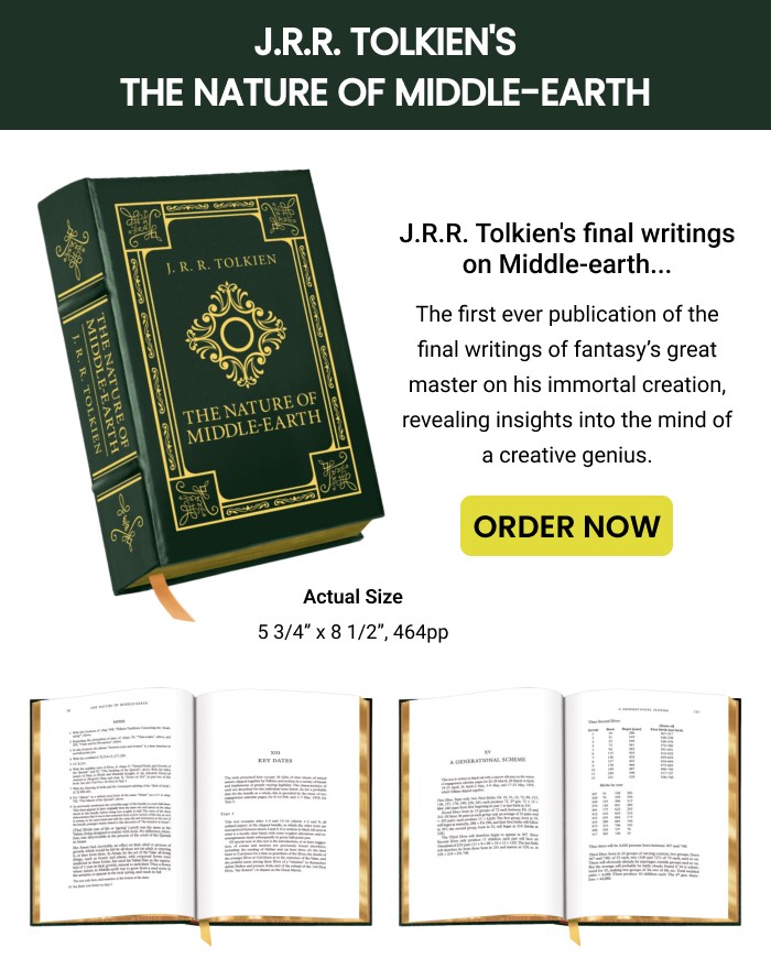 easton press: J.R.R. Tolkien's final writings on Middle-earth... | Milled