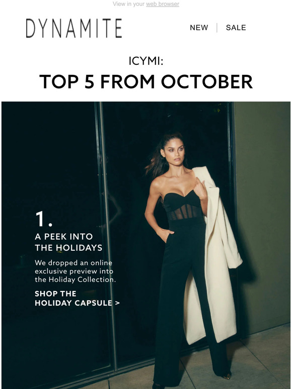 Dynamite: Top 5 From October | Milled