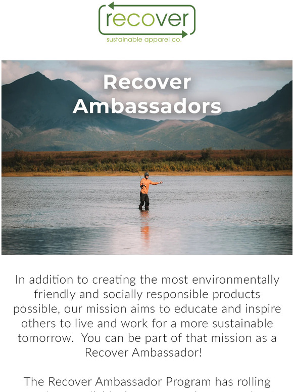 Recover: Join the Recover Team! | Milled