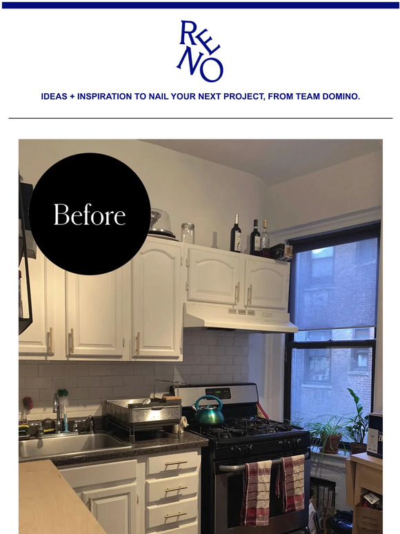 Domino: 8 times paint transformed kitchen cabinets | Milled