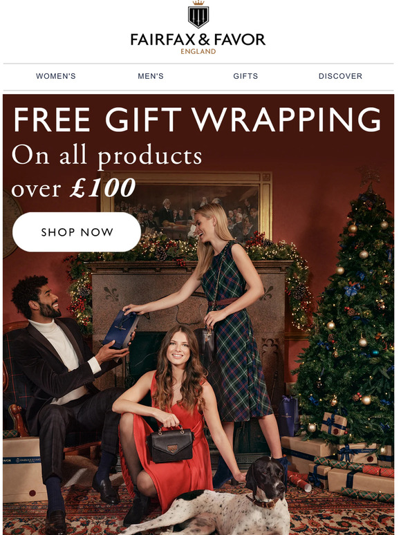 Fairfax & Favor: FREE GIFT WRAPPING | Milled