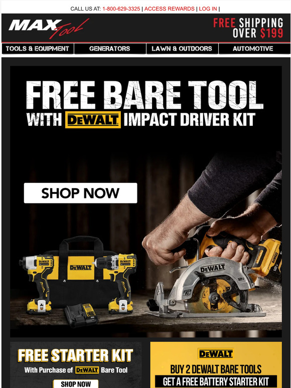 MaxTool: DeWALT Deal Day 🔥 | Milled
