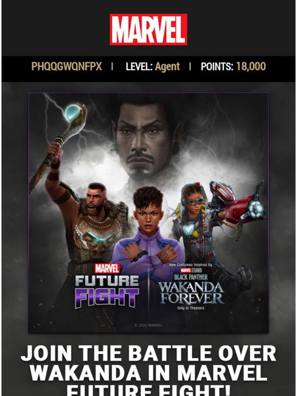 Marvel: Join the battle over Wakanda in MARVEL FUTURE FIGHT! | Milled