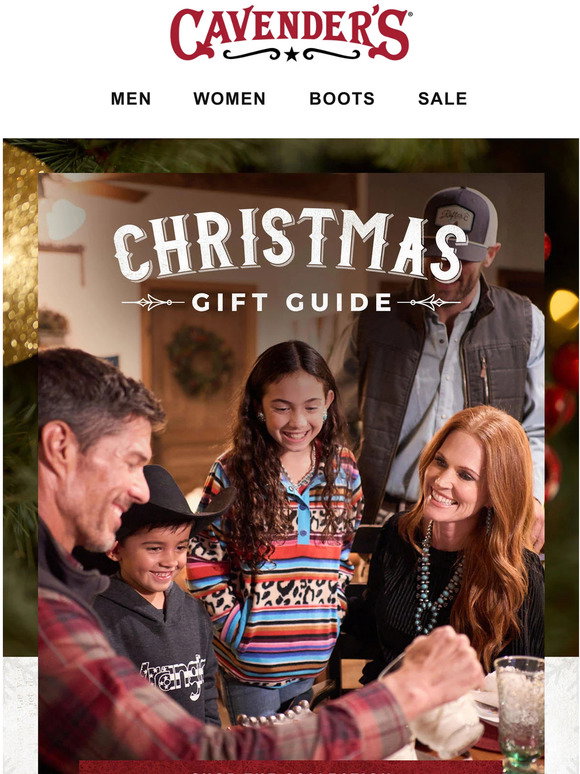 Cavender's: The Santa You Need!🎅 Cavender's Christmas Gift Guide! | Milled