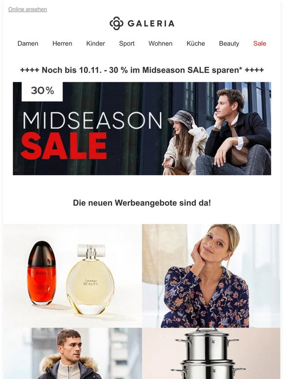 Galeria: Die neue Werbung ist da! | Milled