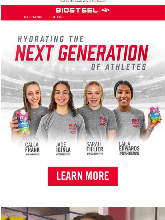 BioSteel: Hydrating the next generation of athletes 💦 | Milled