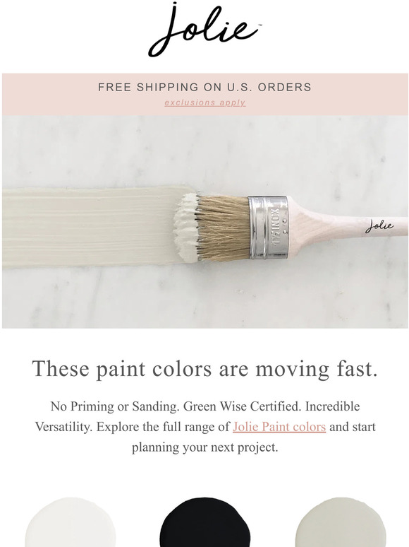Jolie Home: These paint colors are moving fast | Milled
