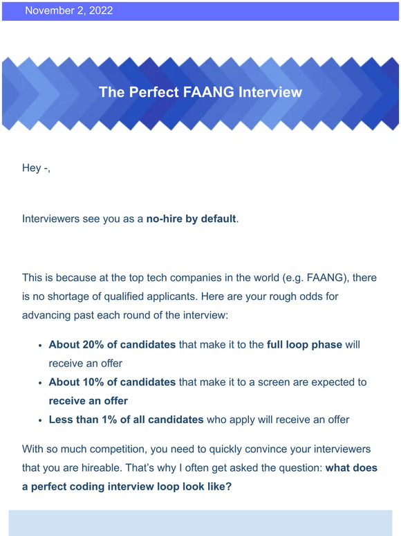 Educative What Does The Perfect Faang Coding Interview Look Like Milled