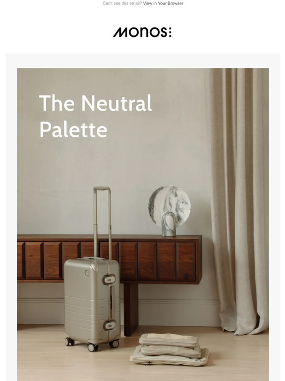 Monos: Mix and match a neutral palette | Milled