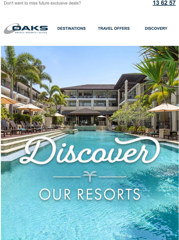 Oaks Hotels & Resorts: Explore our top resorts this summer ⛱️ | Milled