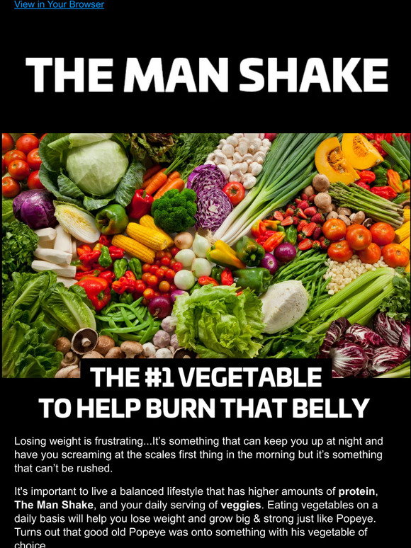The Man Shake: The #1 vegetable for burning fat FAST! | Milled