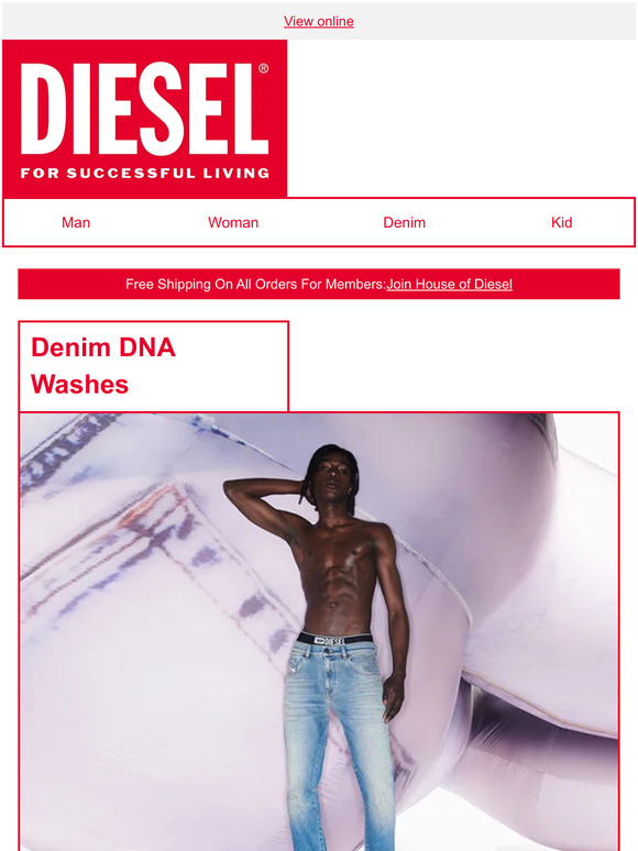 Diesel: DNA Washes | The Art of True Diesel Denim | Milled