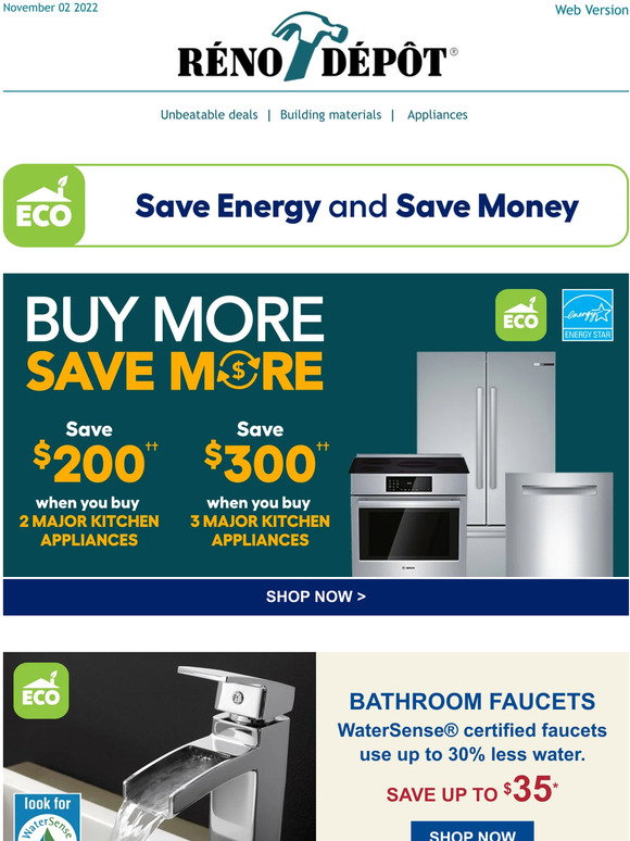 Reno Depot: —, do you know our ECO products? | Milled