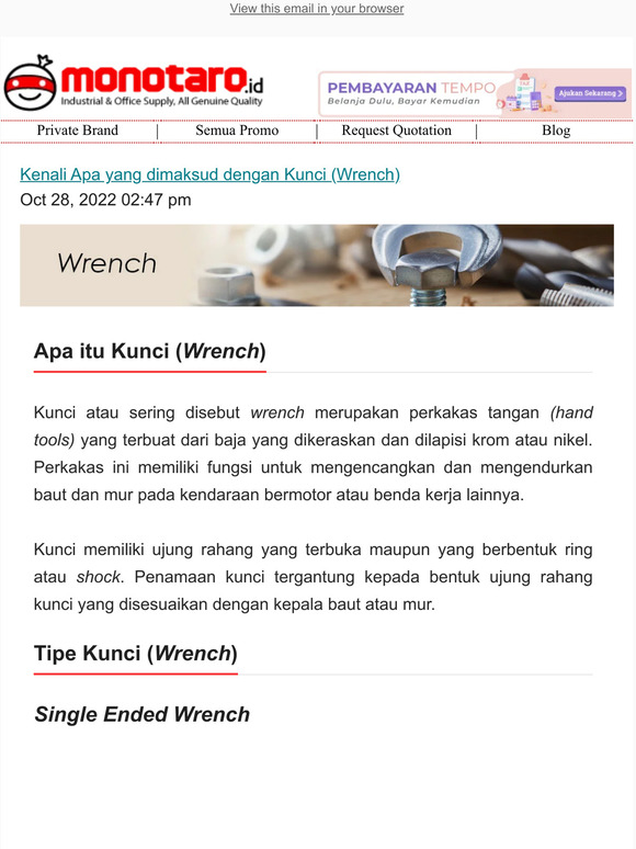 Sukamart: Hi , sudah lihat Berita/Artikel terbaru dari monotaro.id? Yuk ...