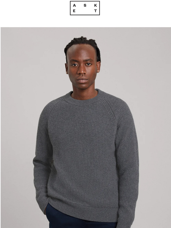 ASKET: It's here: The Heavy Wool Sweater | Milled