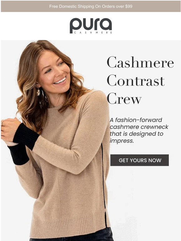 Pura Cashmere: Two colors in one ️ | Milled
