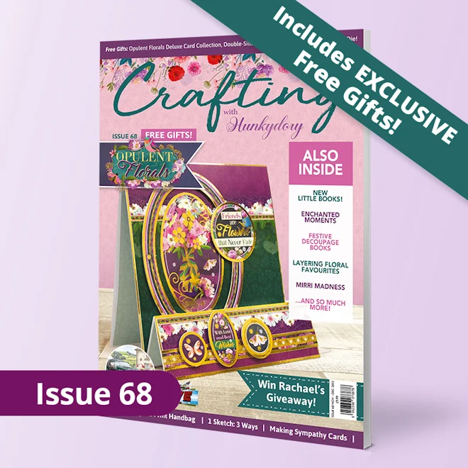 Hunkydory Crafts: Happy Crafting... Issue 68 of Crafting with Hunkydory ...