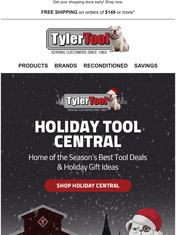 Tyler Tool: Find the Perfect Gift with Holiday Tool Central + Gift ...