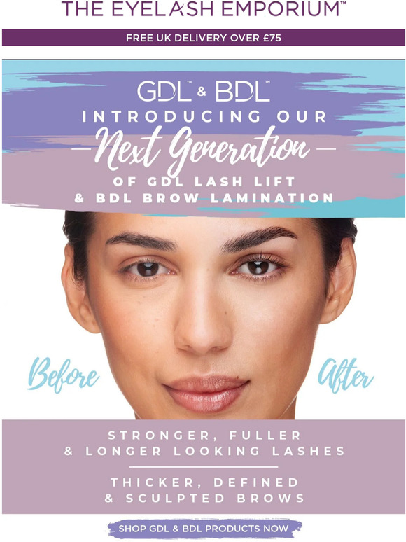eyelashemporium: Our next generation GDL Lash Lift & BDL Brow ...