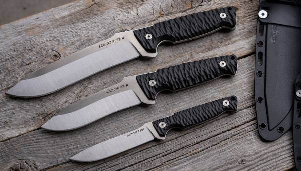 Cold Steel: Razor Tek Fixed Blades - Three Blade Lengths Available | Milled
