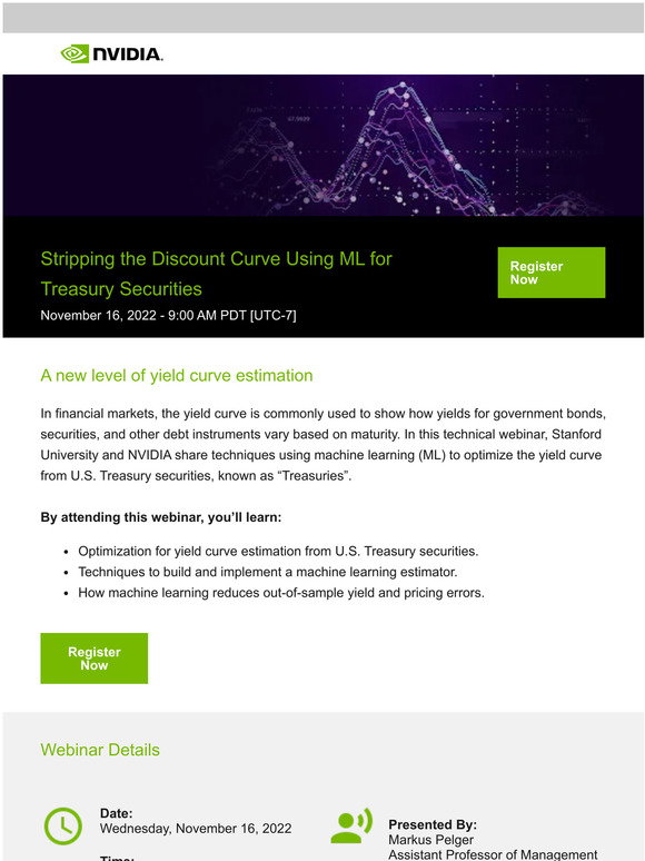 Nvidia: Stanford and NVIDIA Optimize Treasuries Yields with ML | Milled