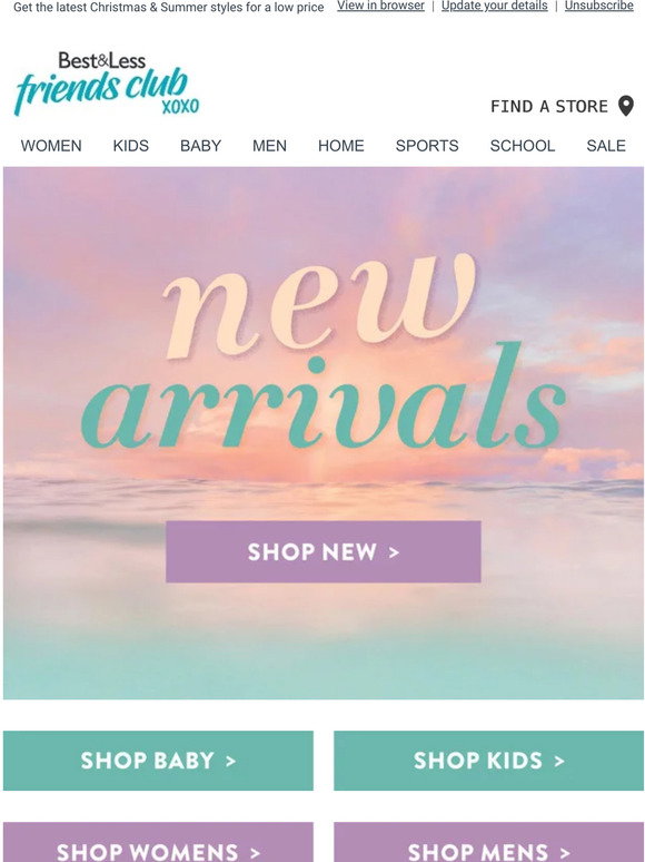 Best & Less: 🤩 So Much NEW! | Milled