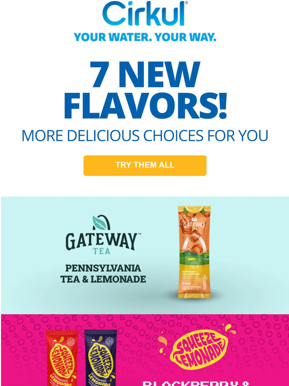 Cirkul: More New Flavors Are Here! 🤩 | Milled