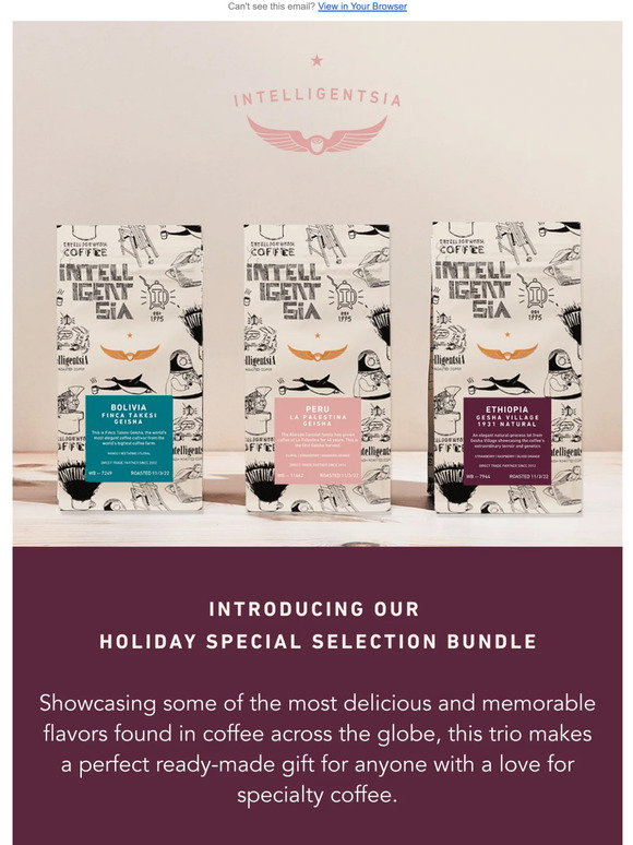 Intelligentsia Coffee: Introducing Our 2022 Holiday Special Selection ...