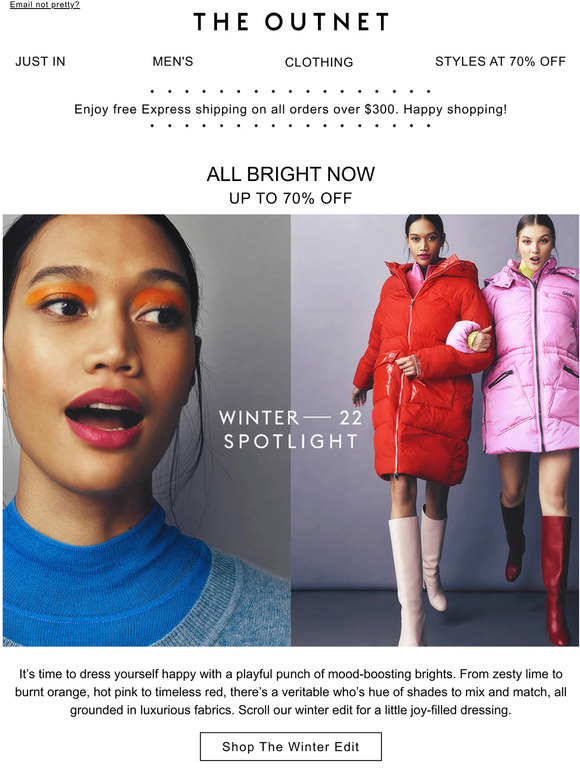 The Outnet: The Winter Edit now inside: Here are cold weather pieces to ...