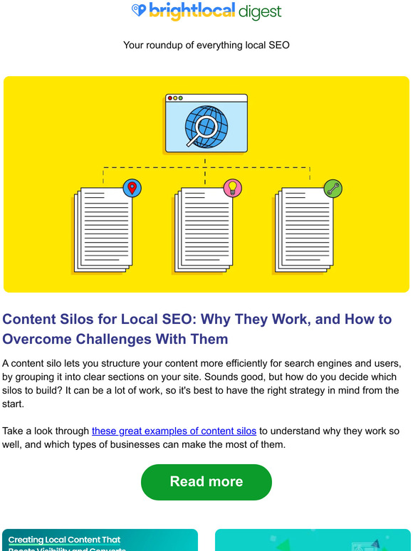BrightLocal: How Content Silos Work for Local Businesses (with examples ...