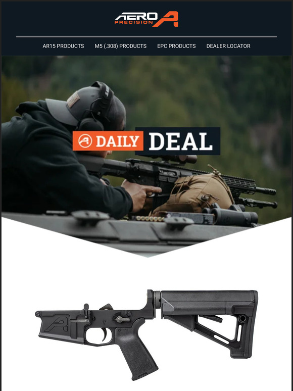 aero precision: Save $125 on our M5 Complete Lower Receiver - Today ...