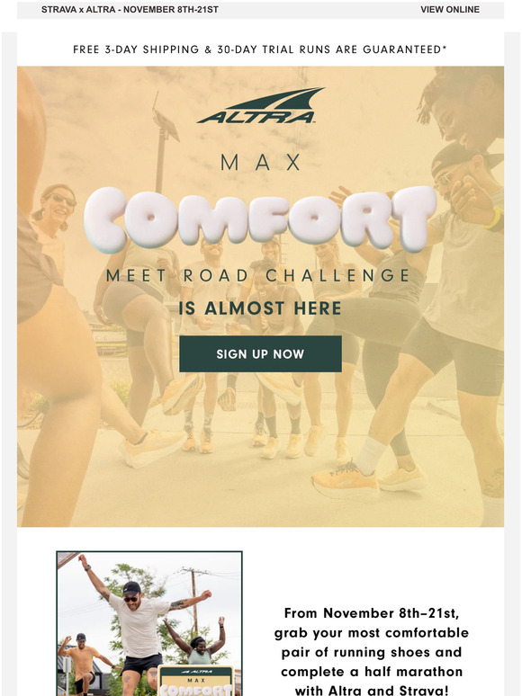 Altra Running: Get ready to hit the road in our next challenge! | Milled