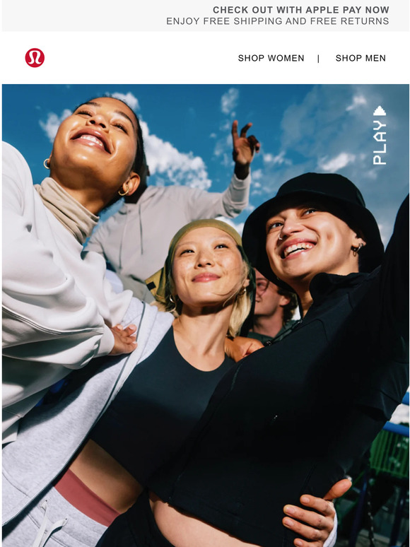 lululemon: Layering game strong. | Milled