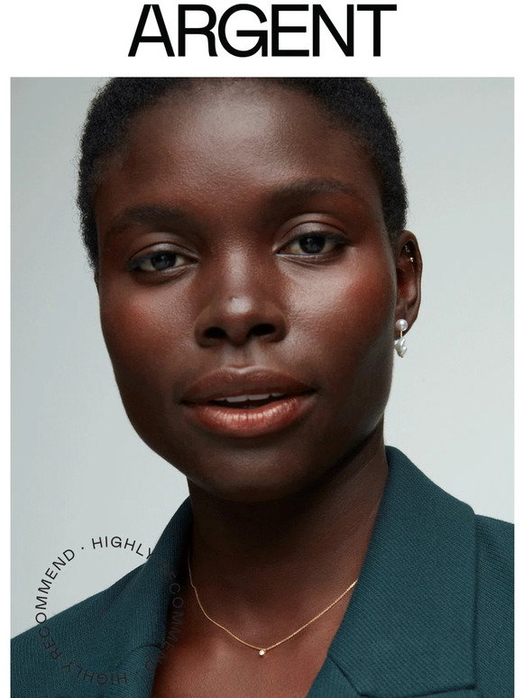 Argent: The modern, minimalist jewelry brand we wear with Argent. | Milled