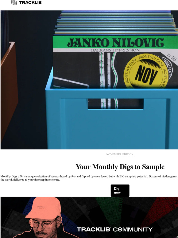 Tracklib: Your Monthly Digs to Sample + Enter the First Chop Up Challenge | Milled