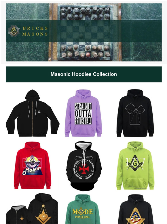 Bricks Masons: Masonic Winter Wear is Now in Store! 👁 | Milled