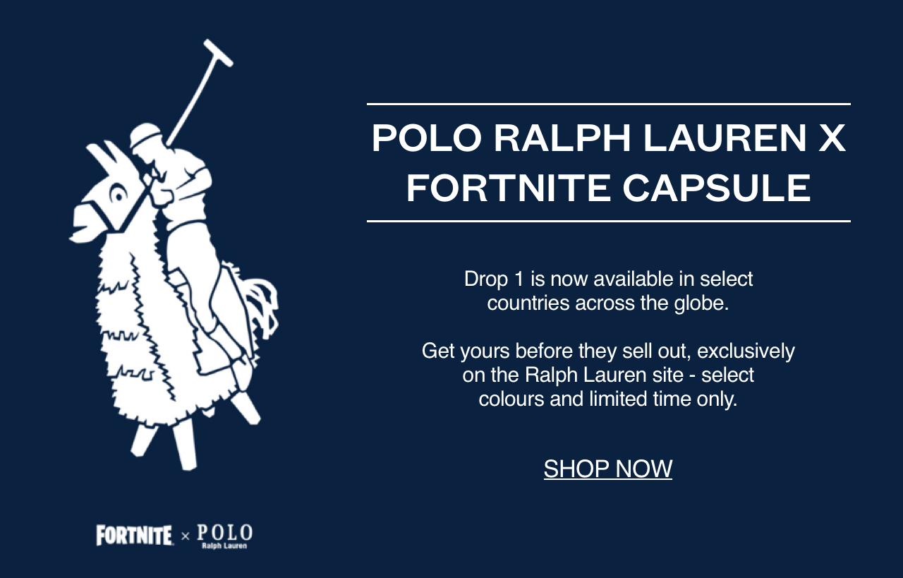 Ralph Lauren: Enter the World of Fortnite X Polo Ralph Lauren | Milled