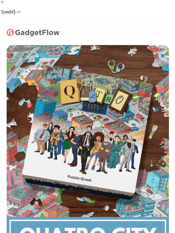 Gadget Flow: An innovative wooden puzzle quest for your next board game ...