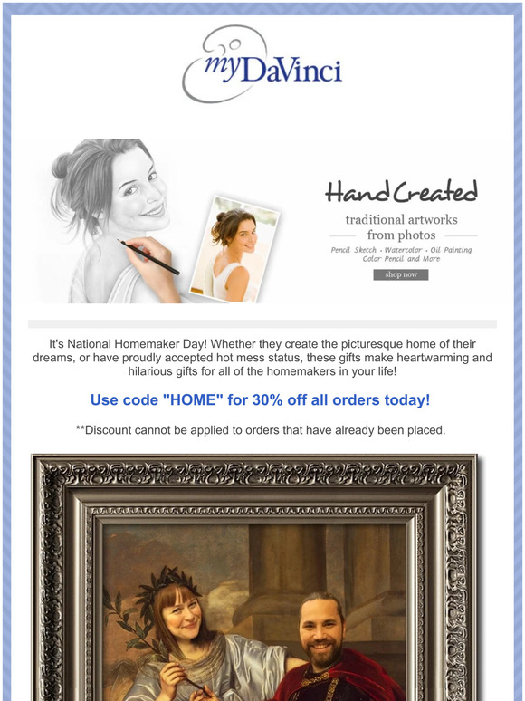 myDaVinci.com: Happy National Homemaker Day! | Milled