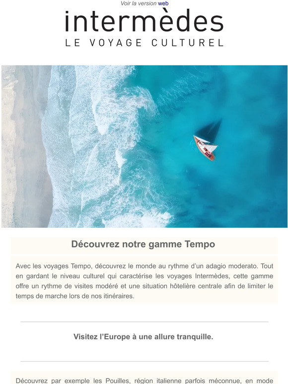 Intermèdes: Prenez le temps de voyager en 2023 | Milled