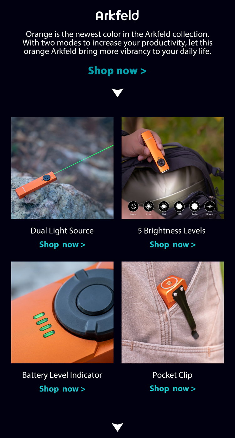 Olight: The Newest Color of Arkfeld! | Milled