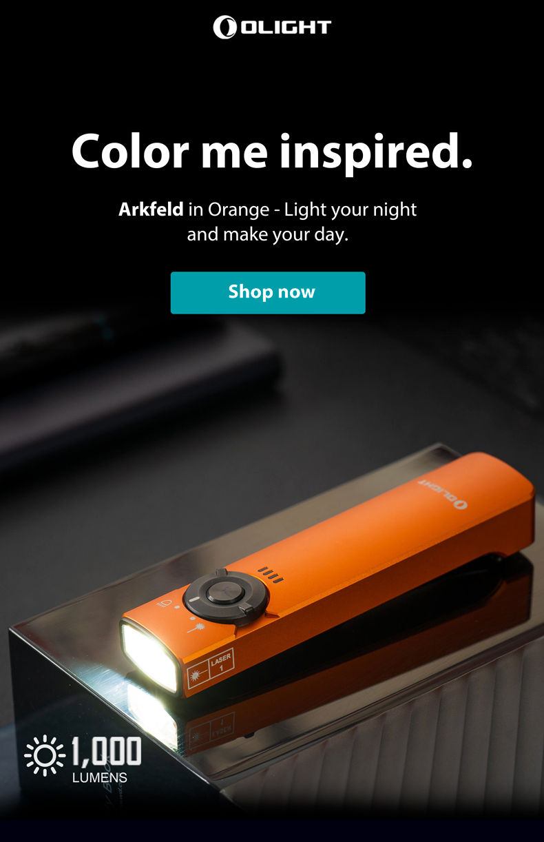 Olight: The Newest Color of Arkfeld! | Milled