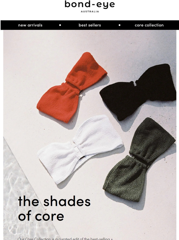 bond-eye swim: Best Selling Core Shapes | Milled